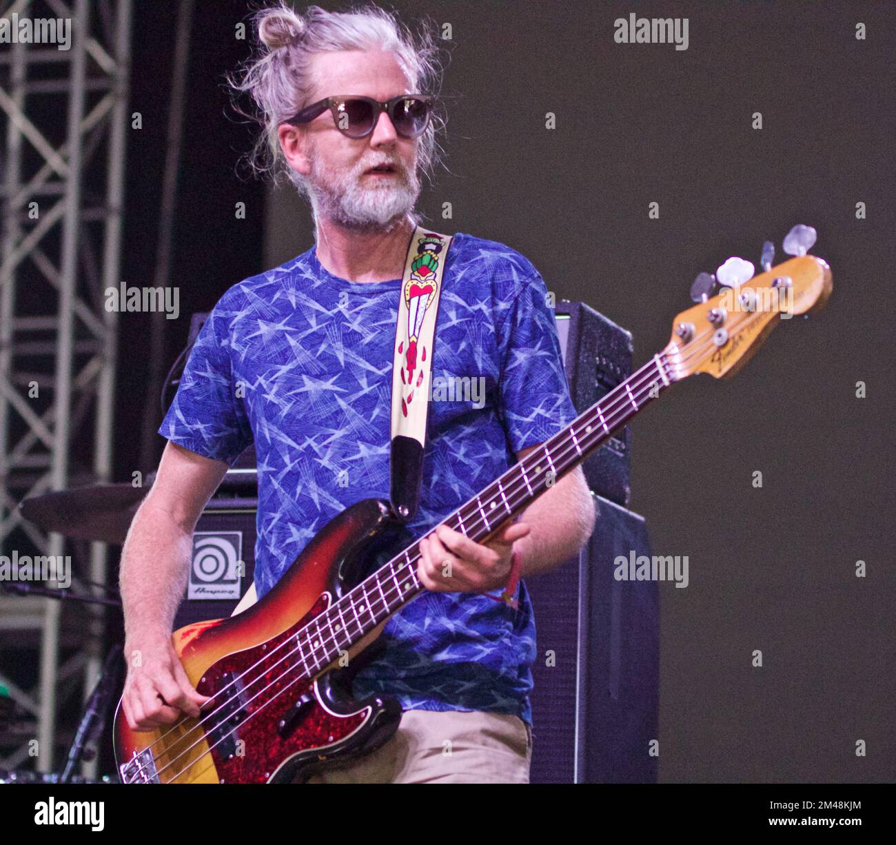 Panorama Music Festival - Broken Social Scene in concert Stock Photo ...