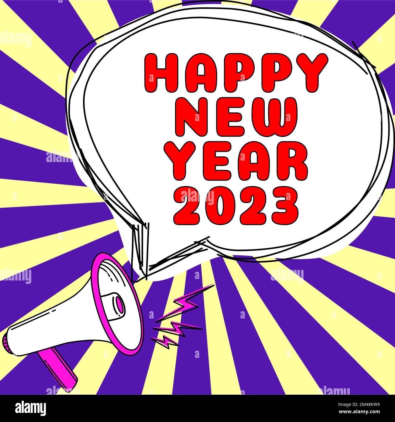 Sign displaying Happy New Year 2023. Word for Greeting Celebrating ...