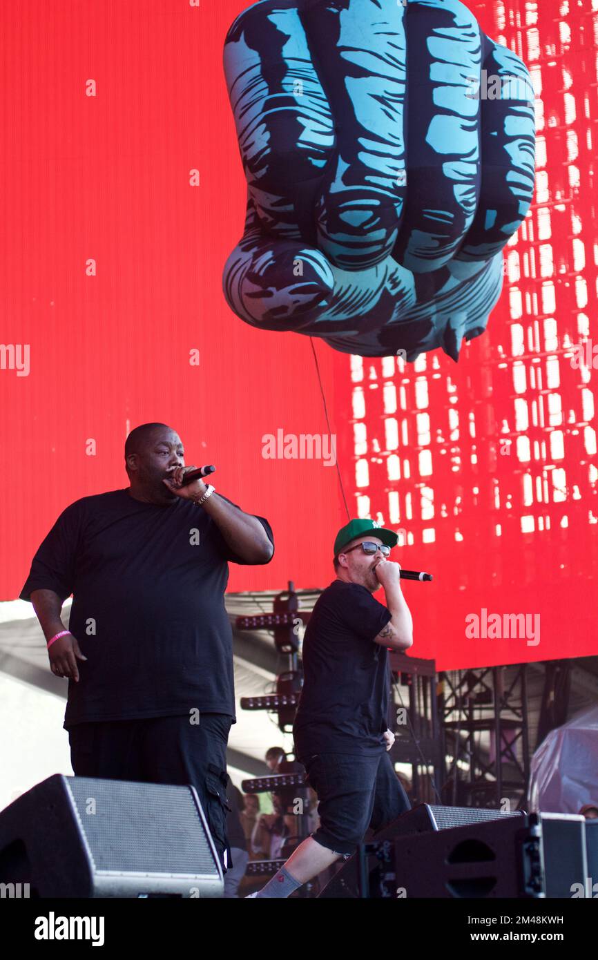 Panorama Music Festival - Run The Jewels in concert Stock Photo - Alamy