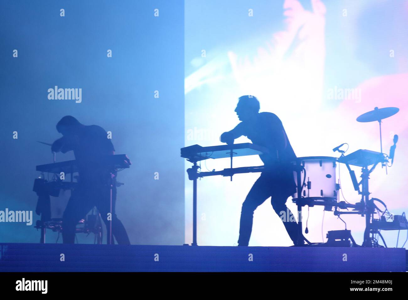 Panorama Music Festival - Odesza in concert Stock Photo - Alamy