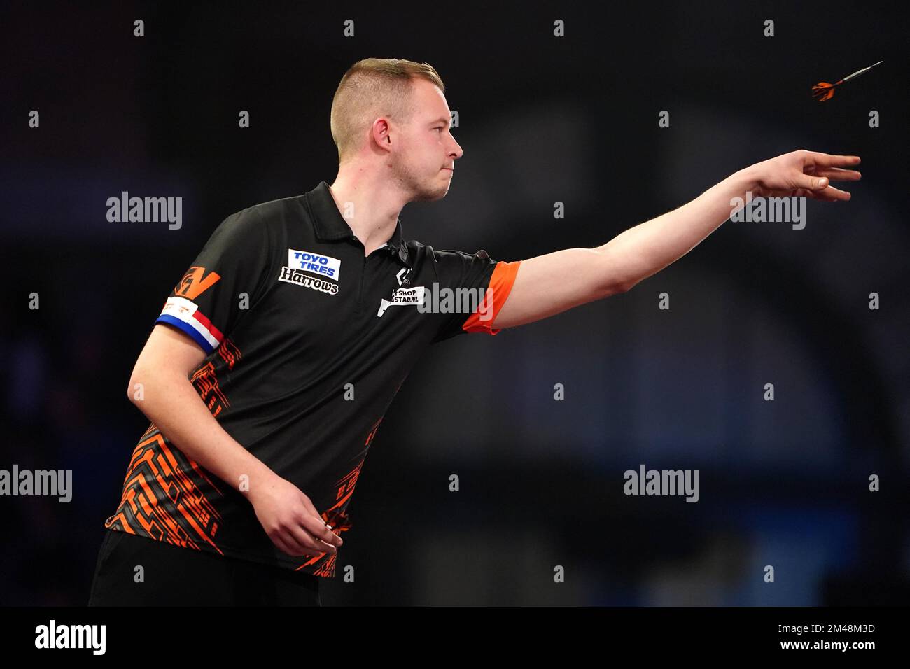 Netherlands' Geert Nentjes in action against USA's Leonard Gates during ...