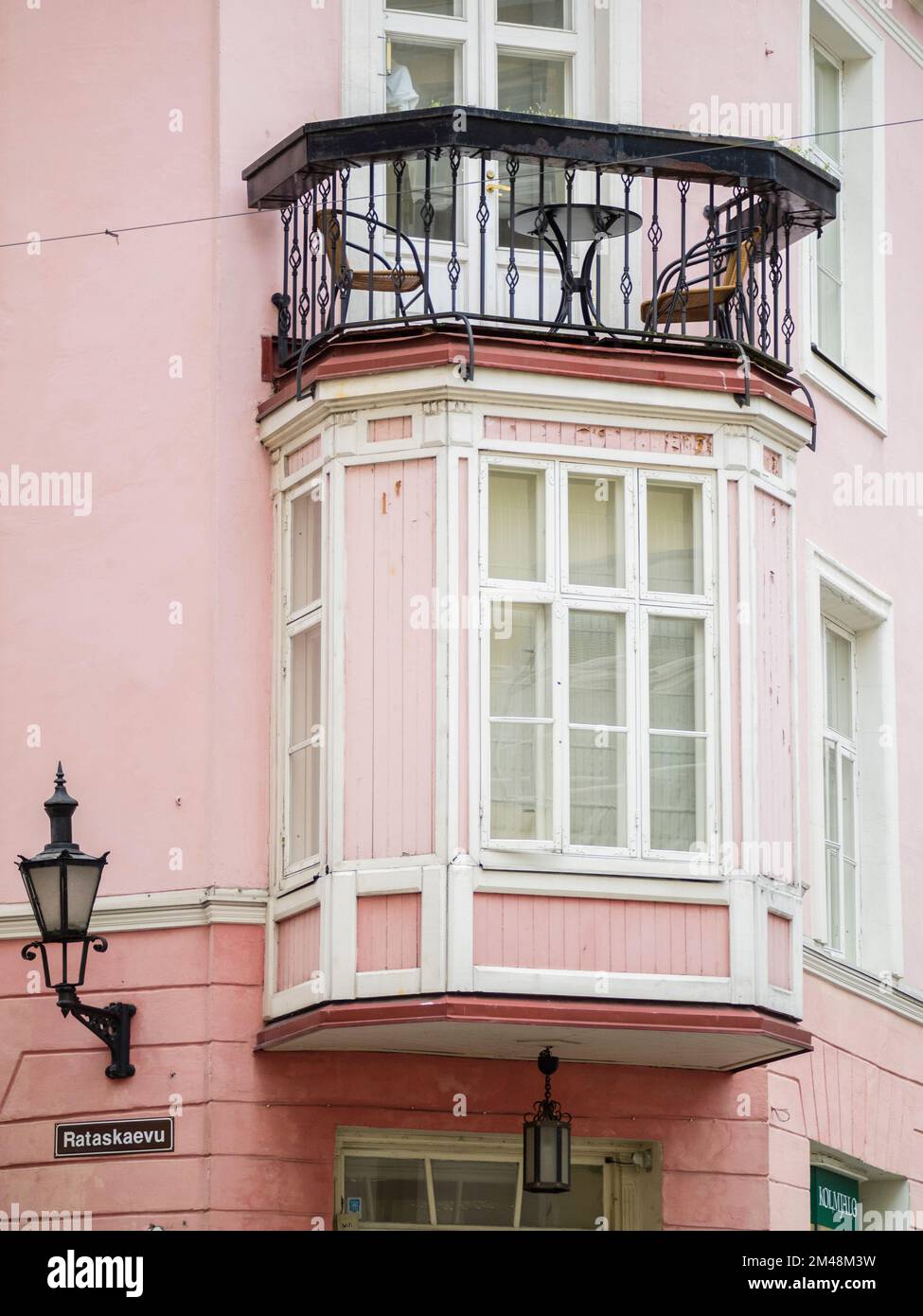 Architecture in the Old Town, Tallinn, Estonia, Baltic States, Europe ...