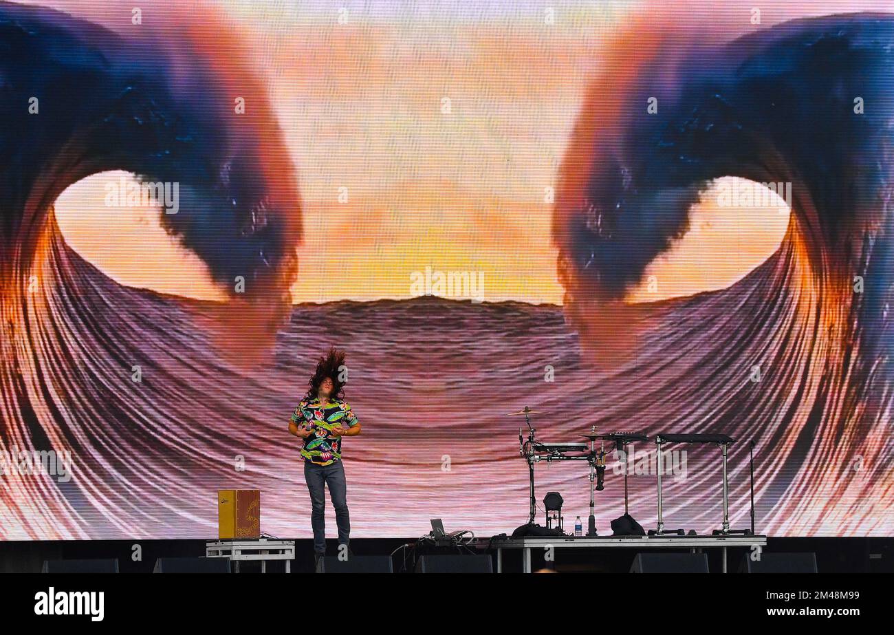 The Meadows - Big Wild in concert Stock Photo - Alamy