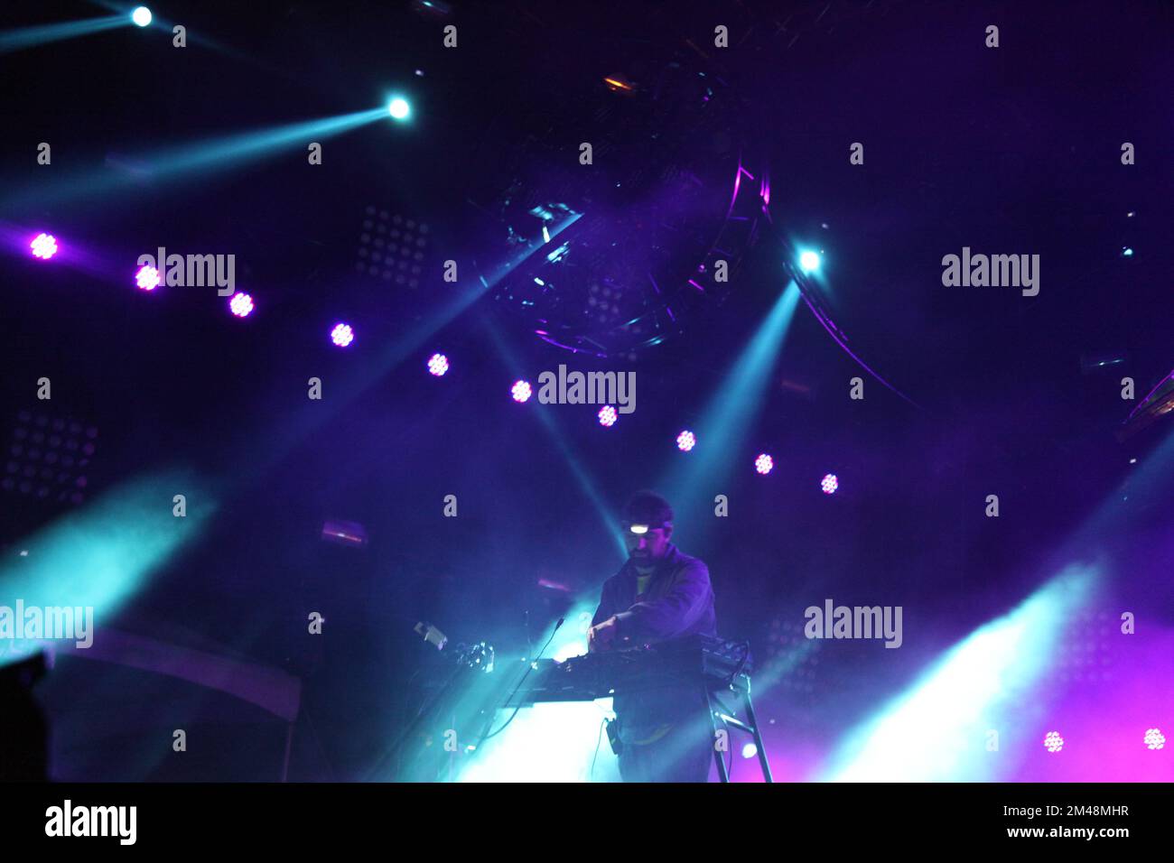 Treasure Island Music Festival - Animal Collective in concert Stock ...