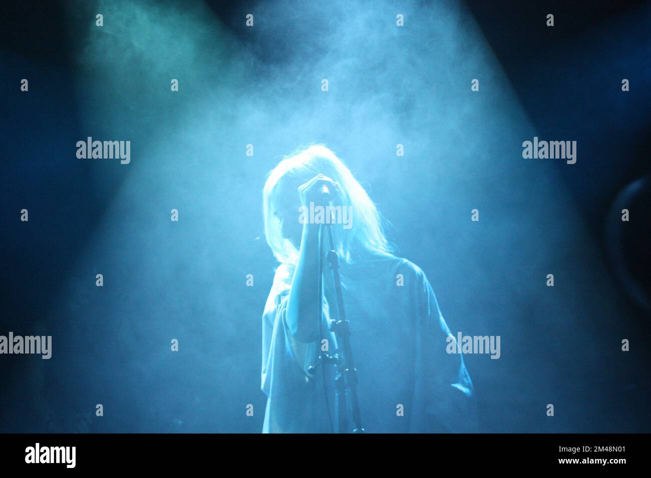 Zola Jesus in concert at The Fader Fort - SXSW Stock Photo - Alamy