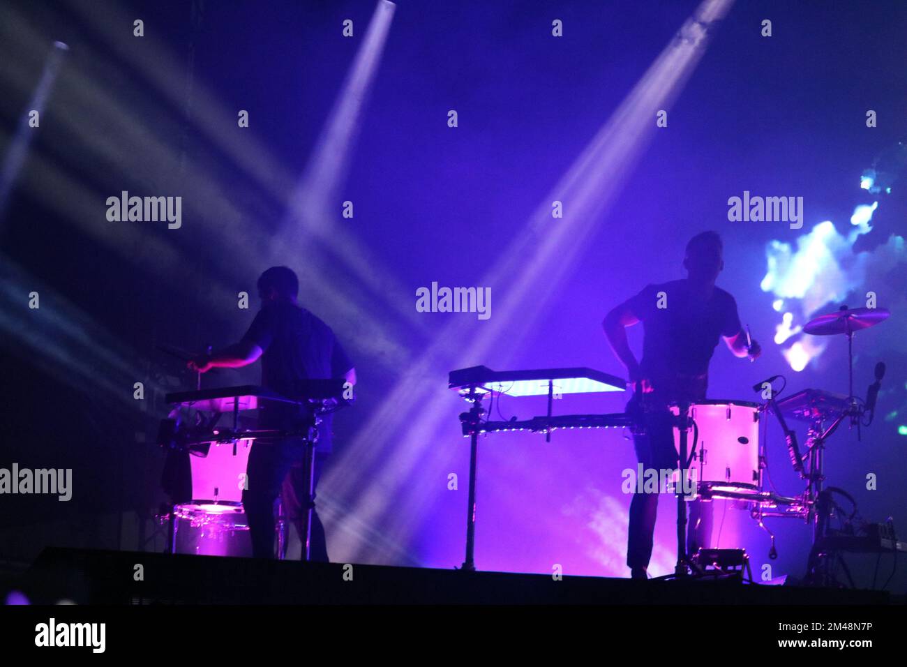 Panorama Music Festival - Odesza in concert Stock Photo - Alamy