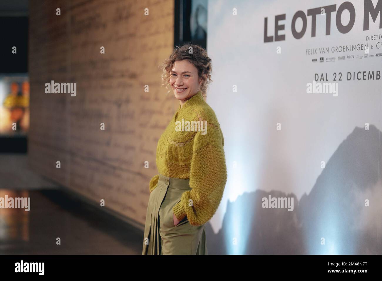 Rome, Italy. 19th Dec, 2022. Elisabetta Mazzullo attends Le Otto ...