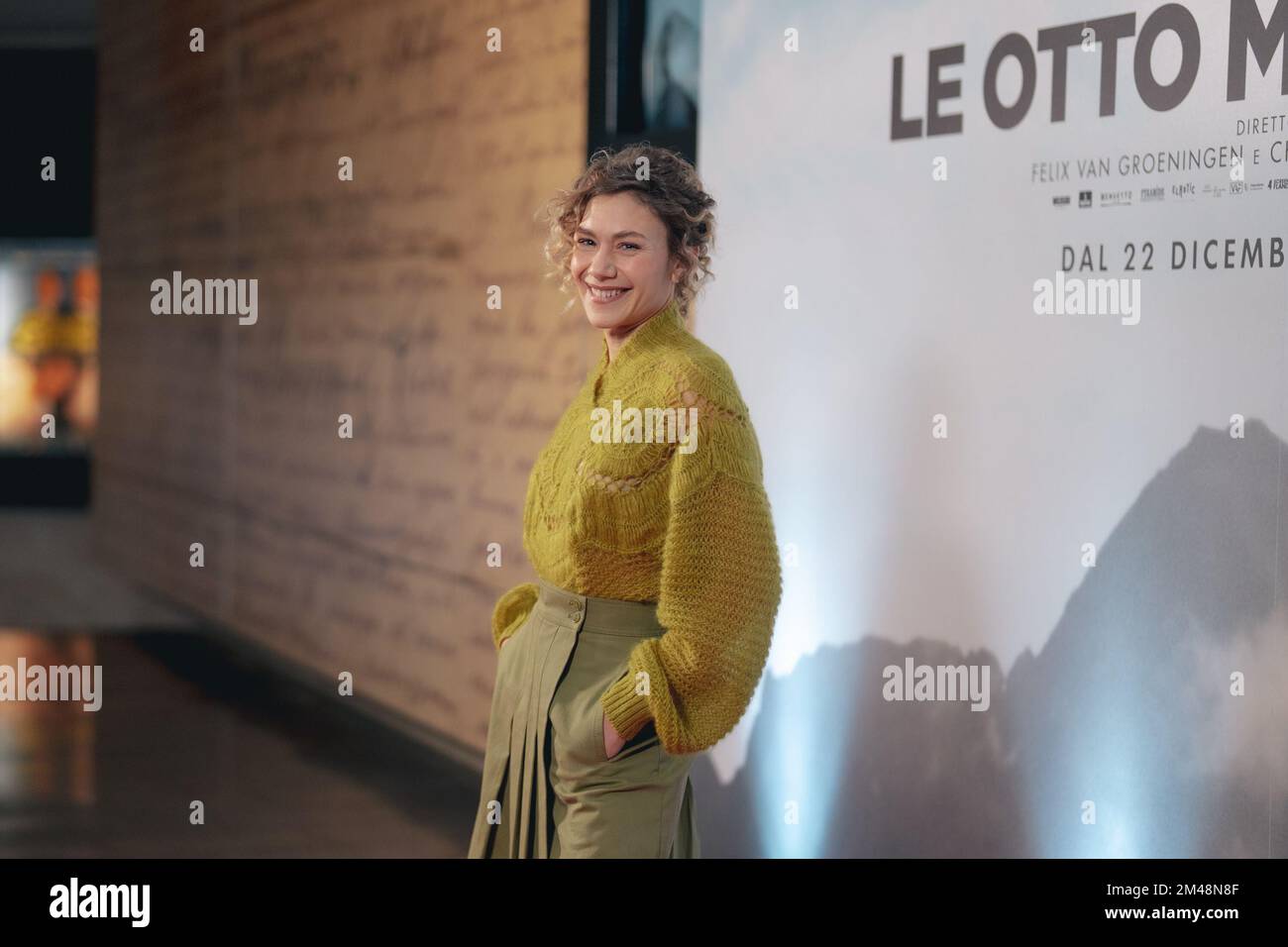 Rome, Italy. 19th Dec, 2022. Elisabetta Mazzullo attends Le Otto ...