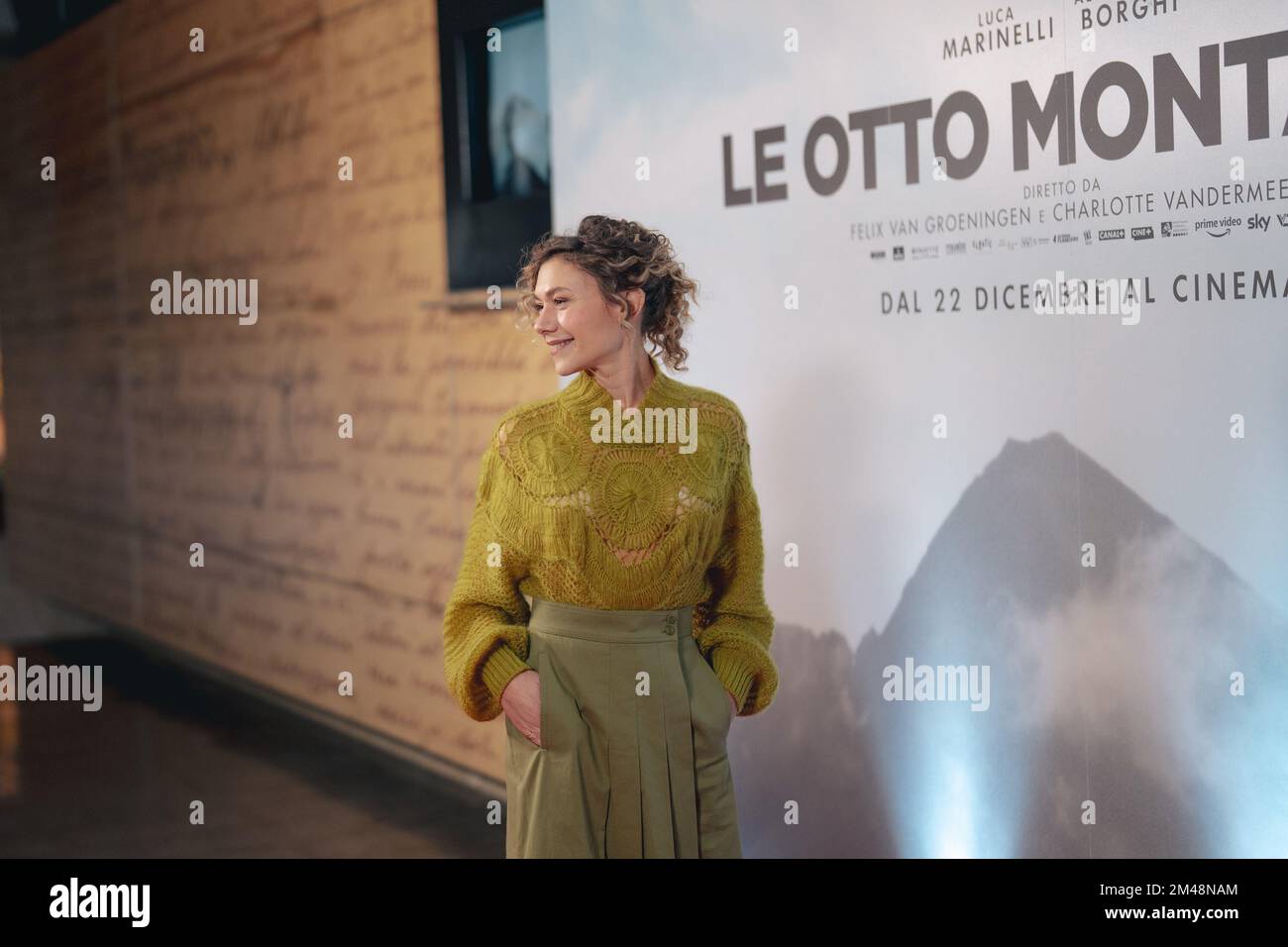 Rome, Italy. 19th Dec, 2022. Elisabetta Mazzullo attends Le Otto ...