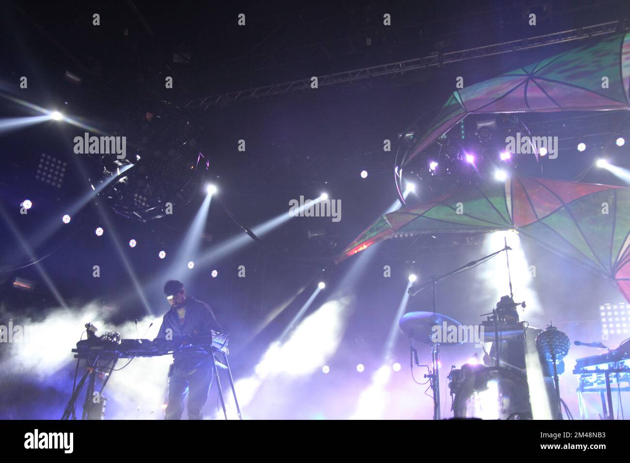 Treasure Island Music Festival - Animal Collective in concert Stock Photo - Alamy