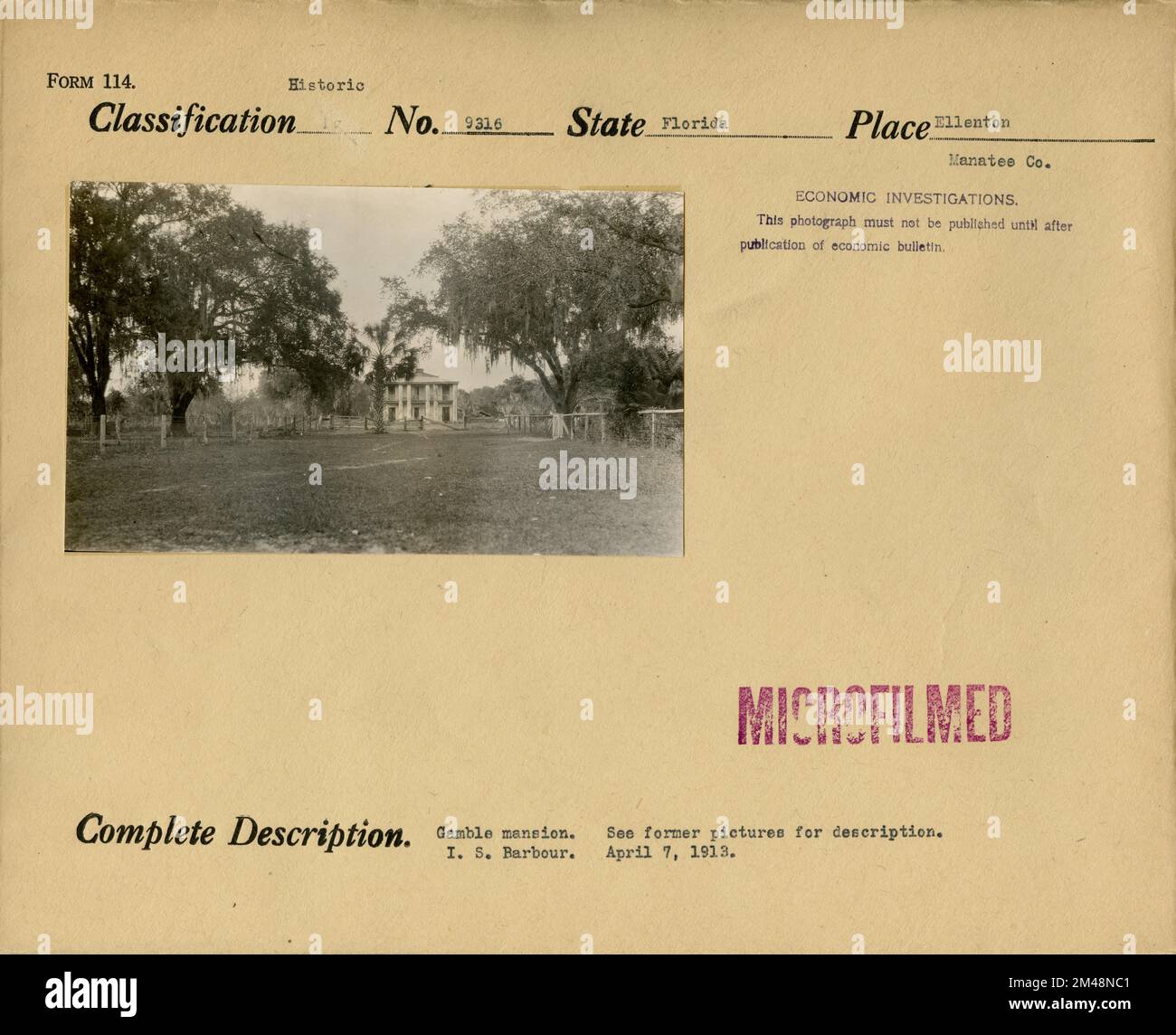 Gamble Mansion. Original caption: Gamble mansion. See former pictures ...