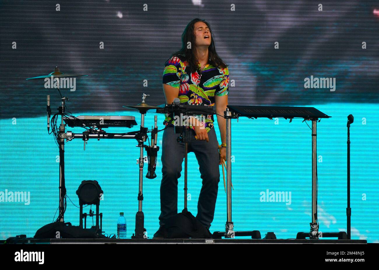 The Meadows - Big Wild in concert Stock Photo - Alamy