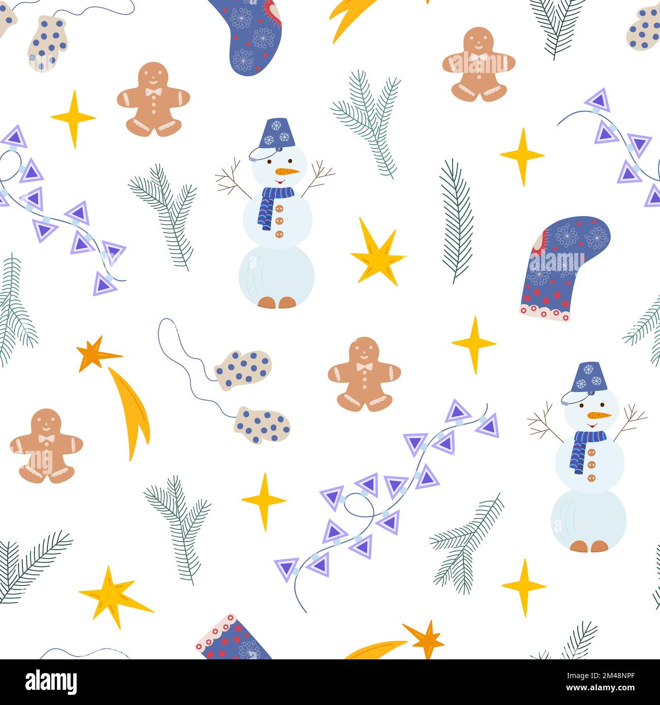 Kids stocking illustration hi-res stock photography and images - Alamy