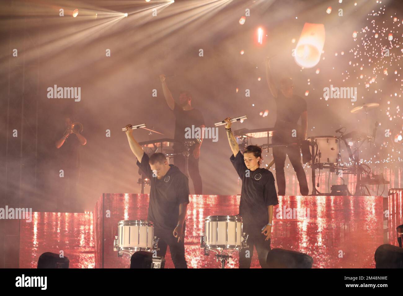 Panorama Music Festival - Odesza in concert Stock Photo - Alamy