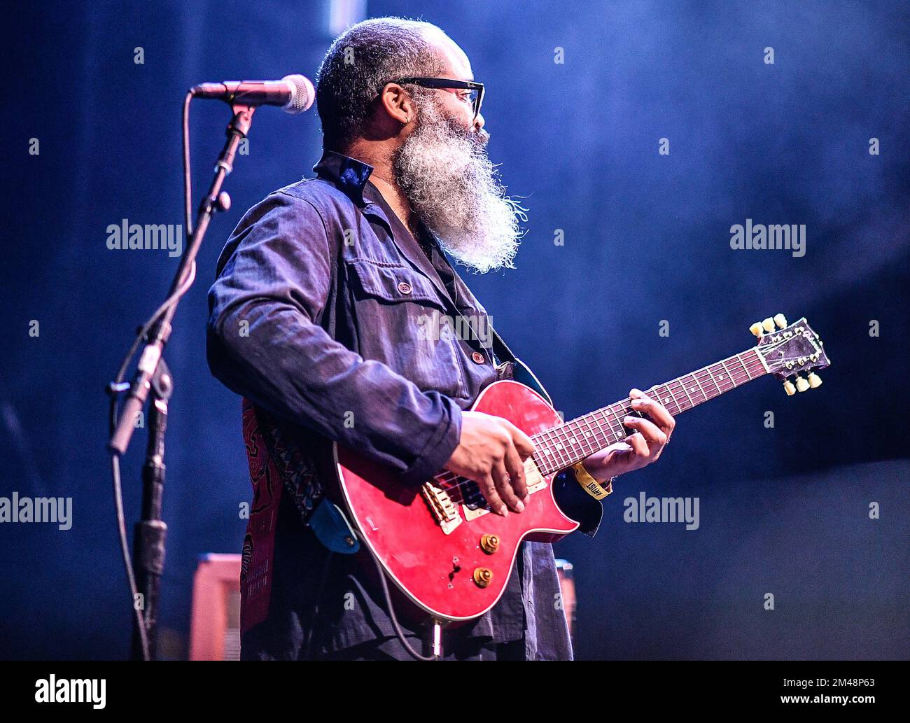 The Meadows -TV on the Radio in concert Stock Photo - Alamy