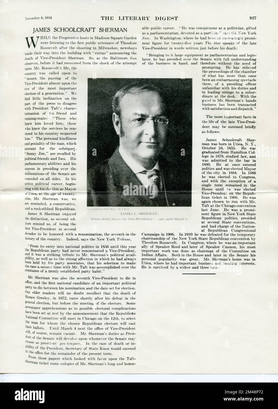 Sherman james schoolcraft hi-res stock photography and images - Alamy