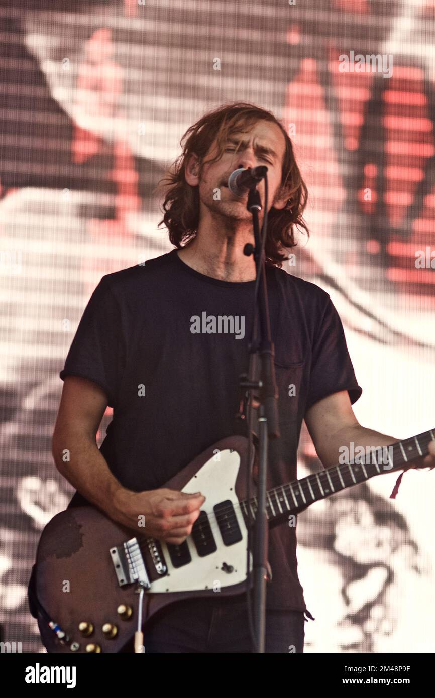 Panorama Music Festival - The National in concert Stock Photo - Alamy
