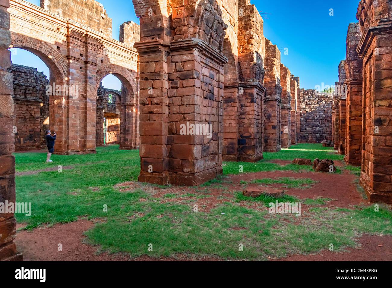 Ruinas de San Ignacio Mini in Argentina Stock Photo - Alamy