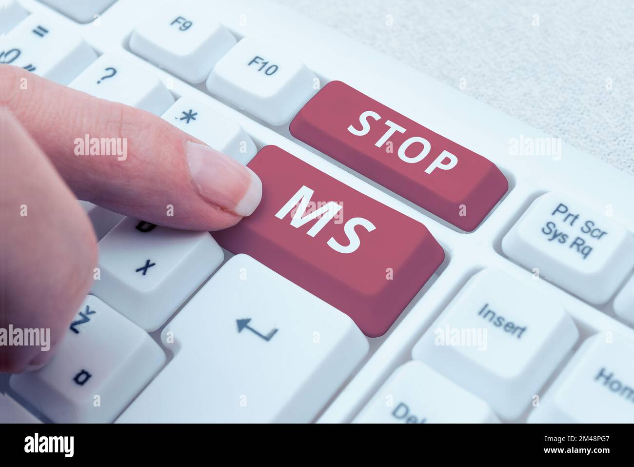 Inspiration showing sign Stop Ms. Word for prevent disease marked by ...