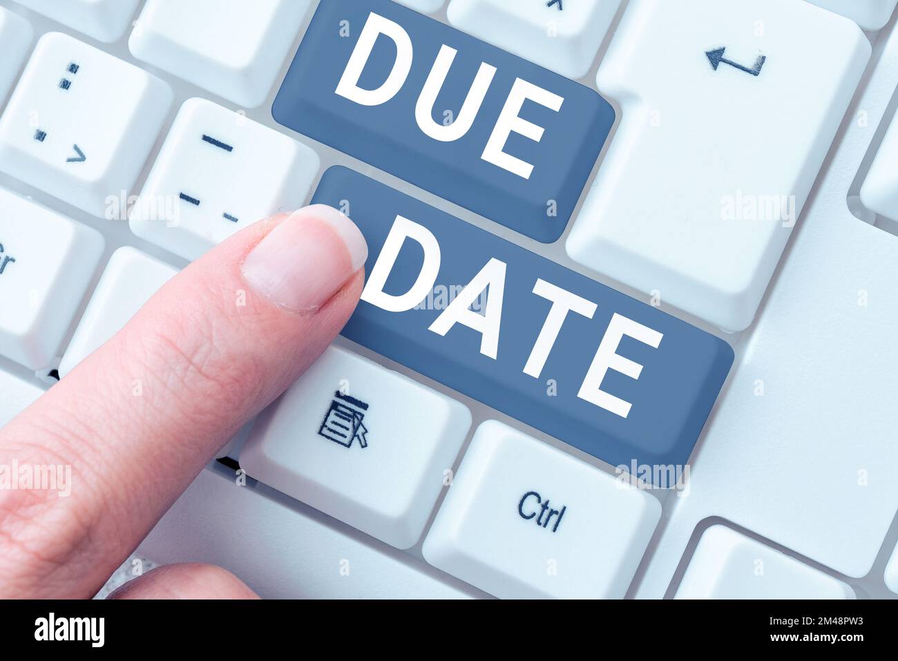 Conceptual display Due Date. Concept meaning The date when payment ...