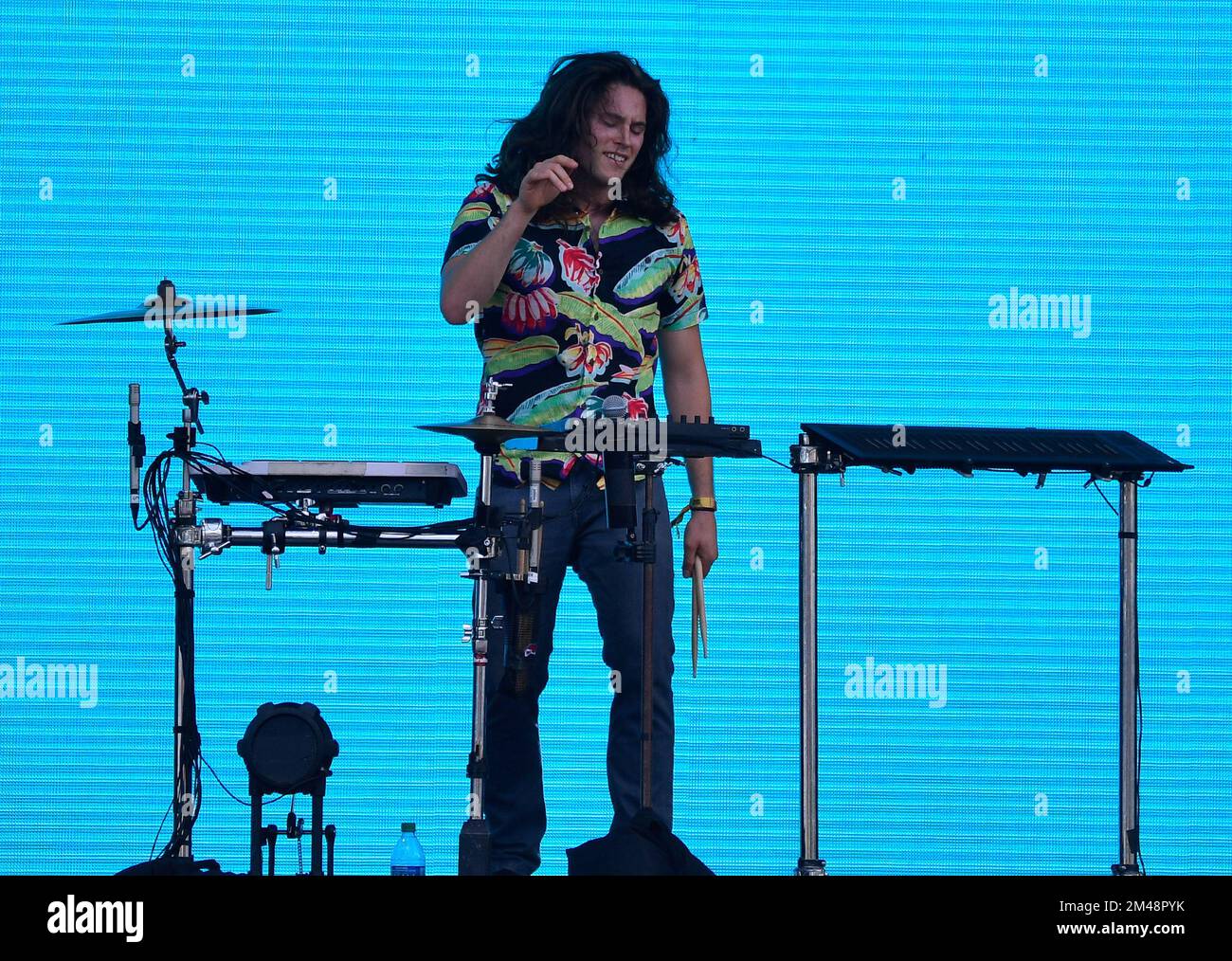 The Meadows - Big Wild in concert Stock Photo - Alamy