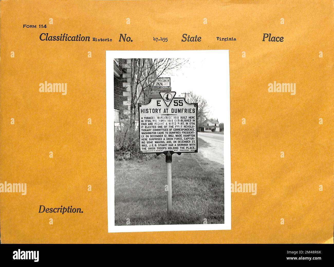 Virginia historical marker hi-res stock photography and images - Alamy