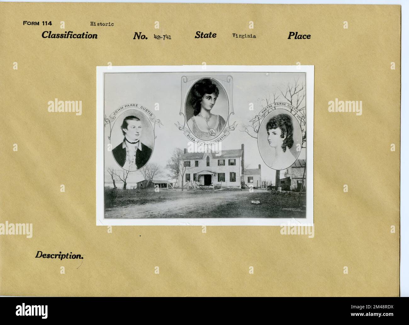 Portraits of John Parke Custis, Elizabeth Parke Custis, and Martha ...