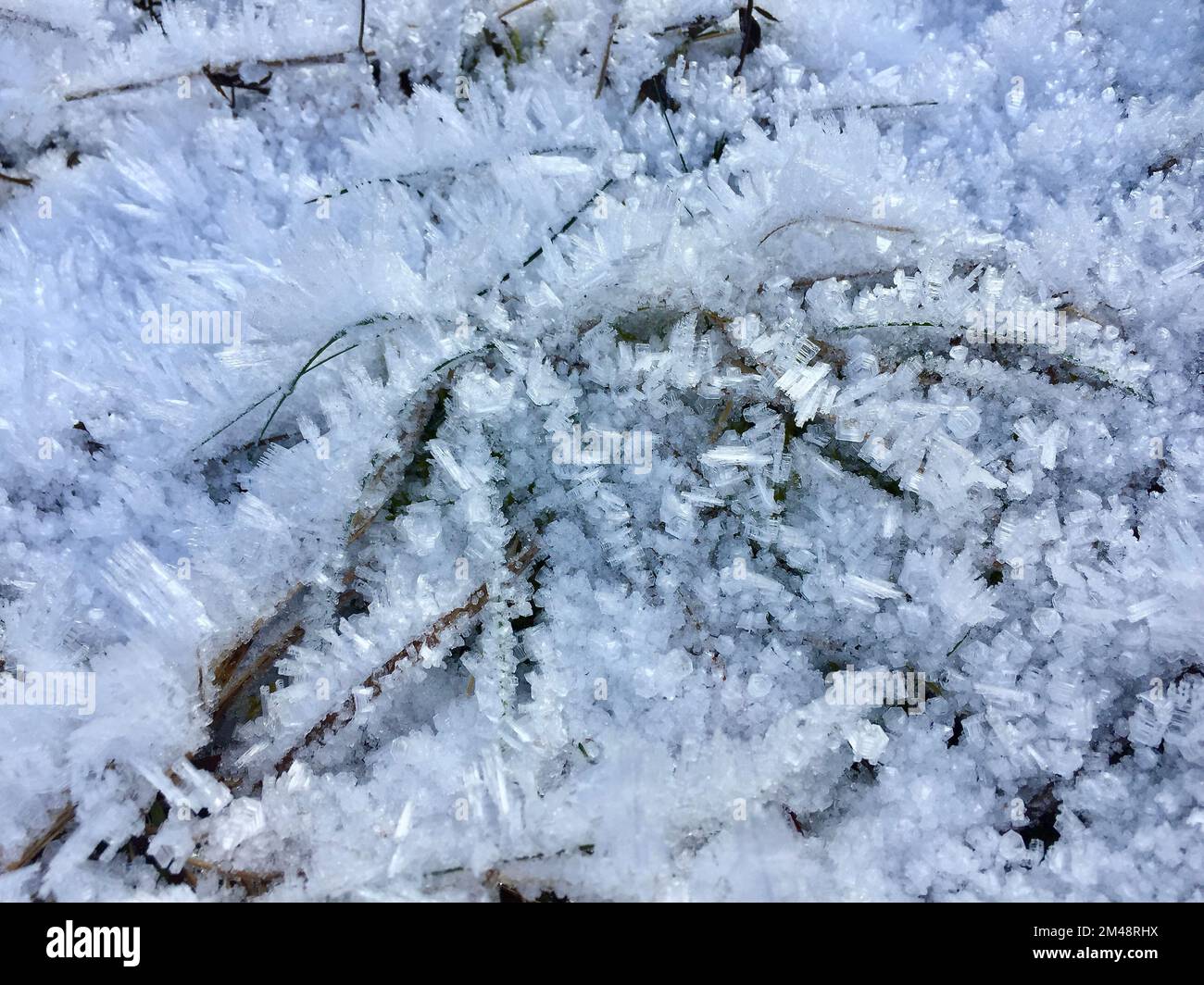 Texture of natural ice pattern Stock Photo - Alamy