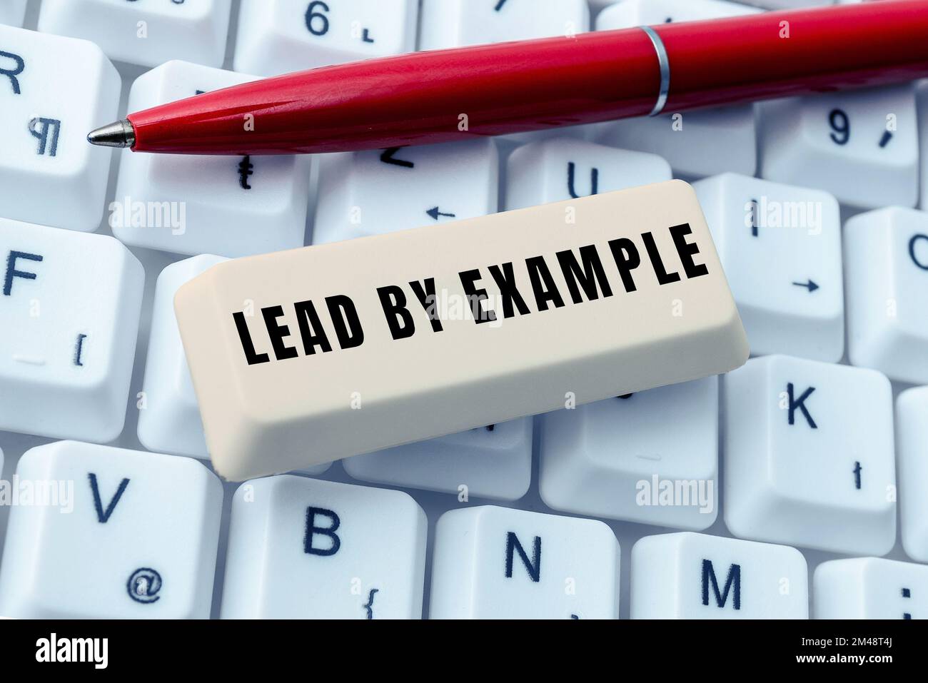 Inspiration showing sign Lead By Example. Word Written on Be a mentor ...