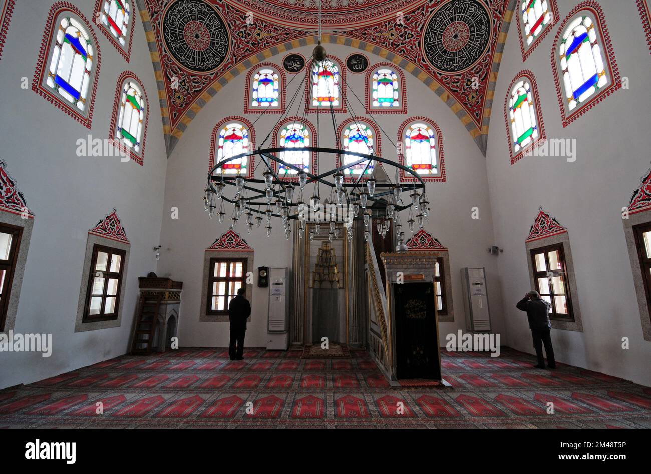 Located in Istanbul, Turkey, Selcuk Sultan Mosque was built in the 17th ...
