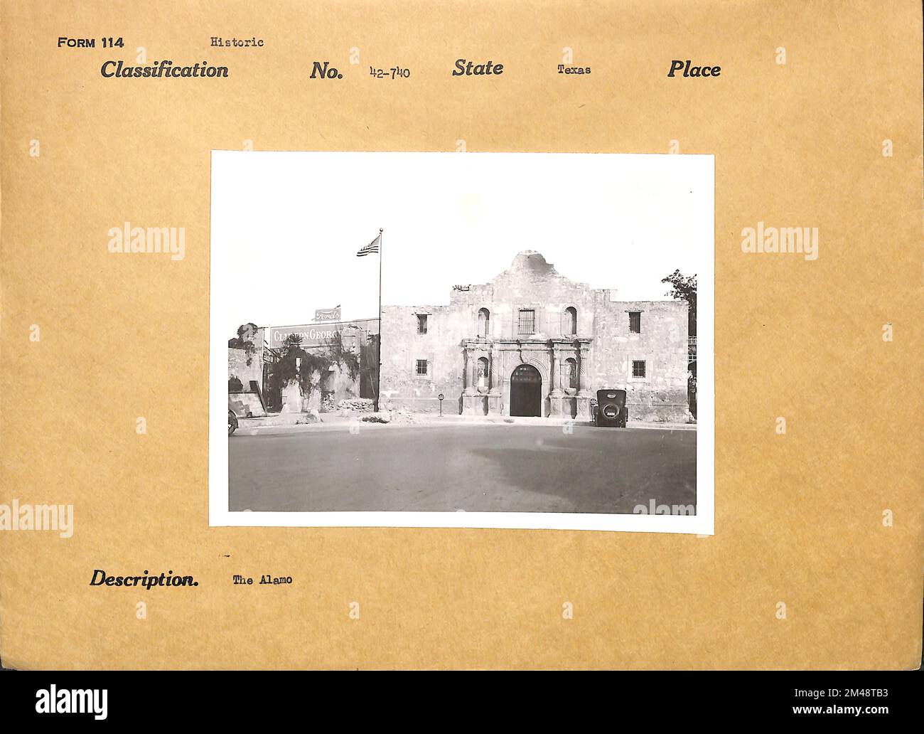 The Alamo. State: Texas Stock Photo - Alamy