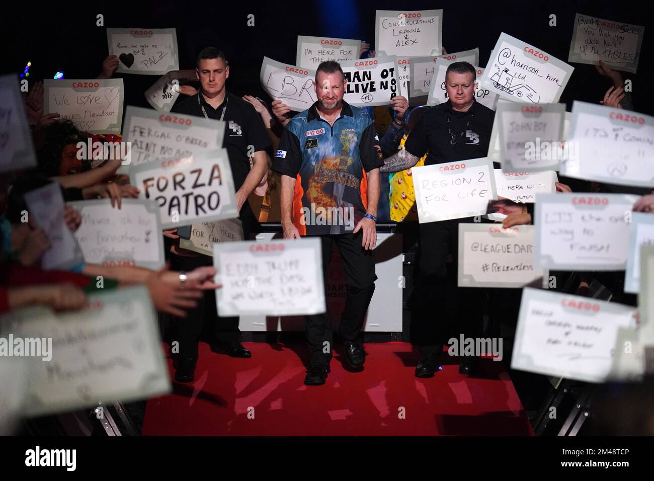 Canada's David Cameron walks out to play England's Ritchie Edhouse ...