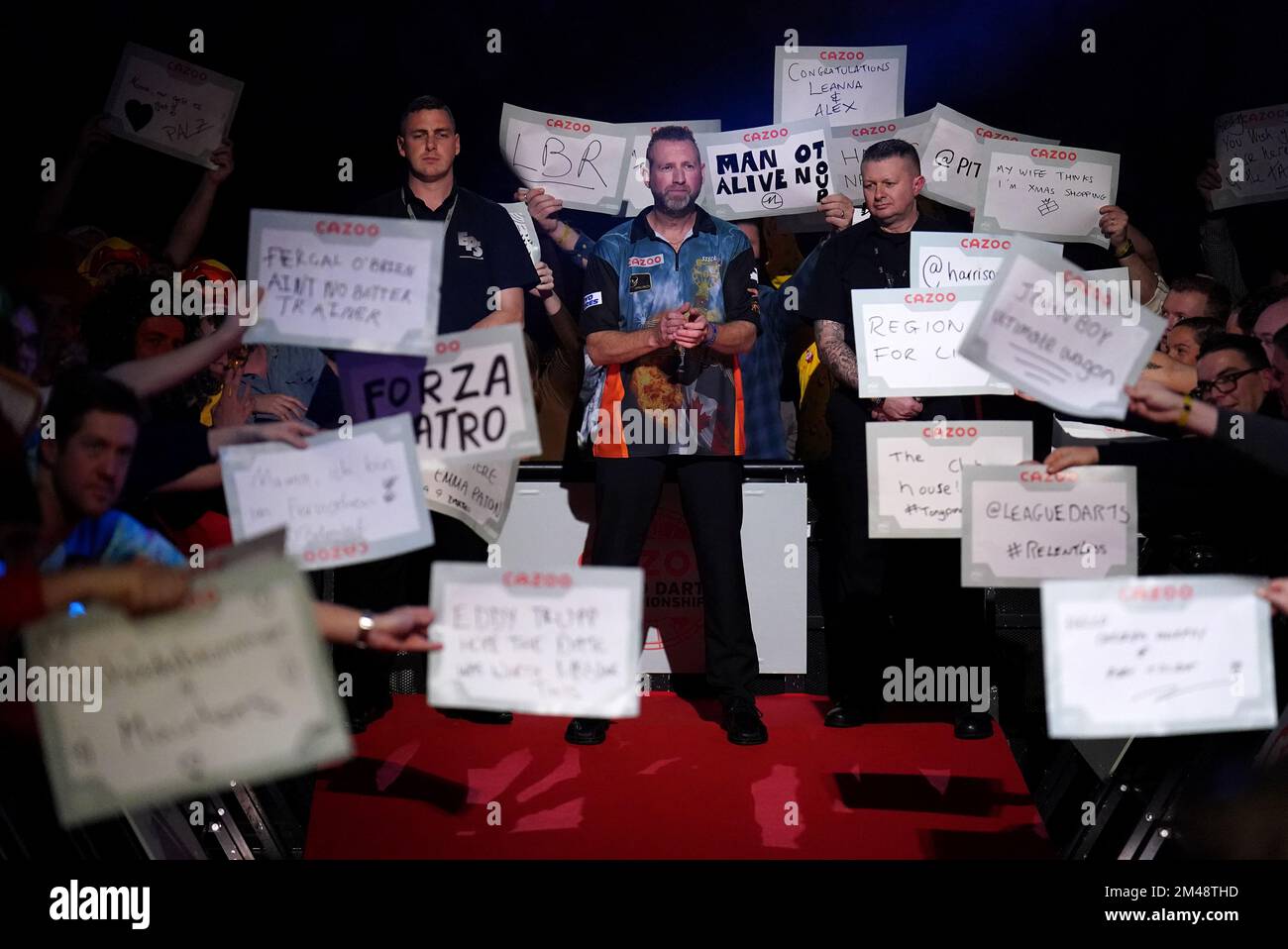 Canada's David Cameron walks out to play England's Ritchie Edhouse ...