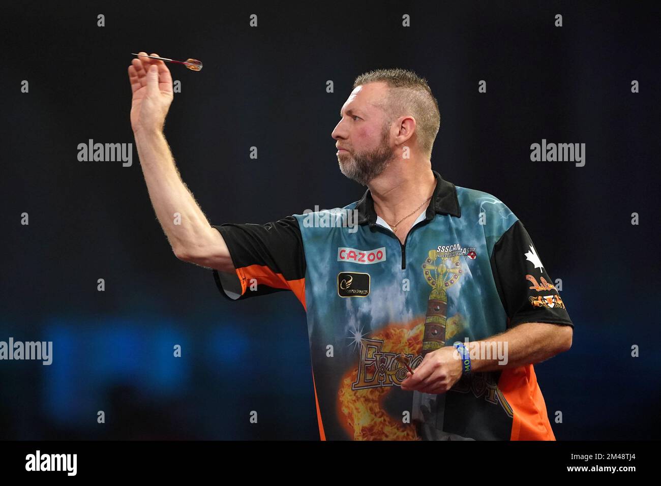 Canada's David Cameron in action against England's Ritchie Edhouse ...