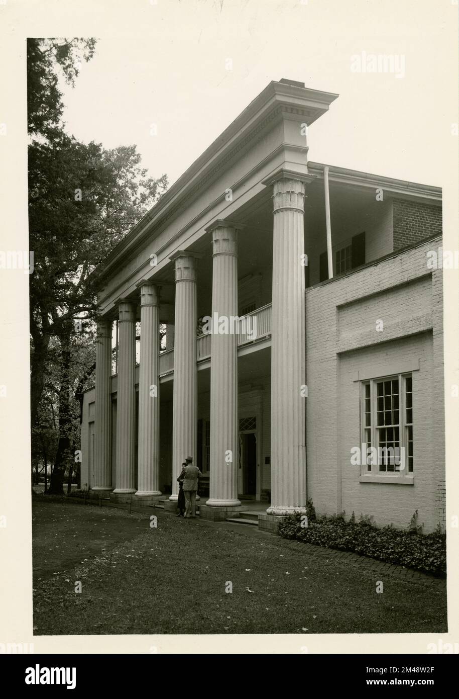 Home of Andrew Jackson "The Hermitage". Original caption: Home of Andrew Jackson "The Hermitage ...