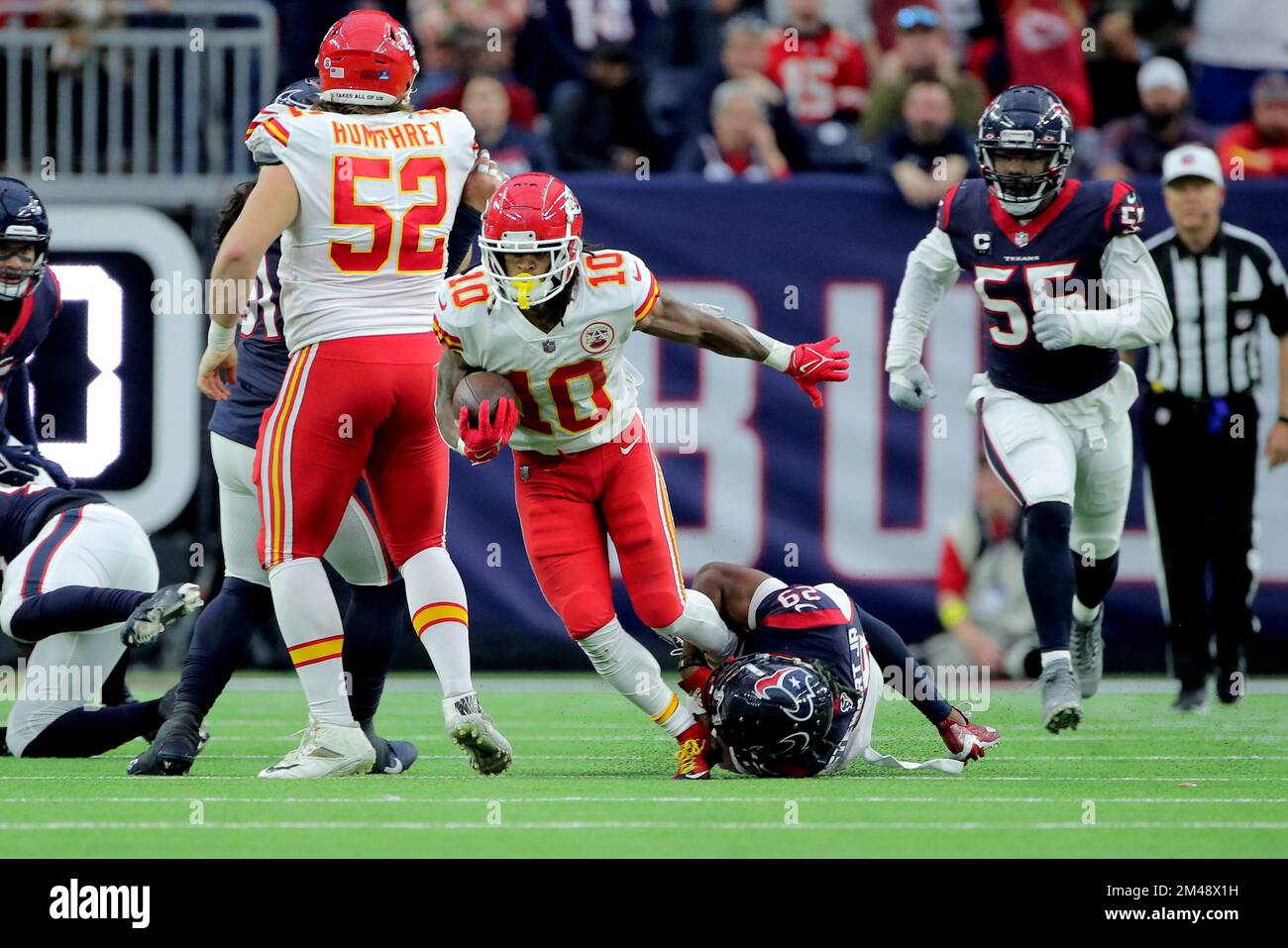 Houston, Texas, USA. 18th Dec, 2022. Kansas City Chiefs running back ...