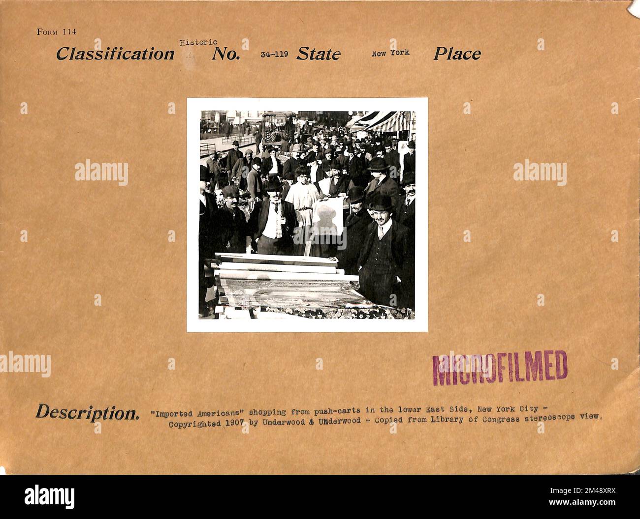 "Imported Americans" Shopping from Push-carts in the Lower East Side ...