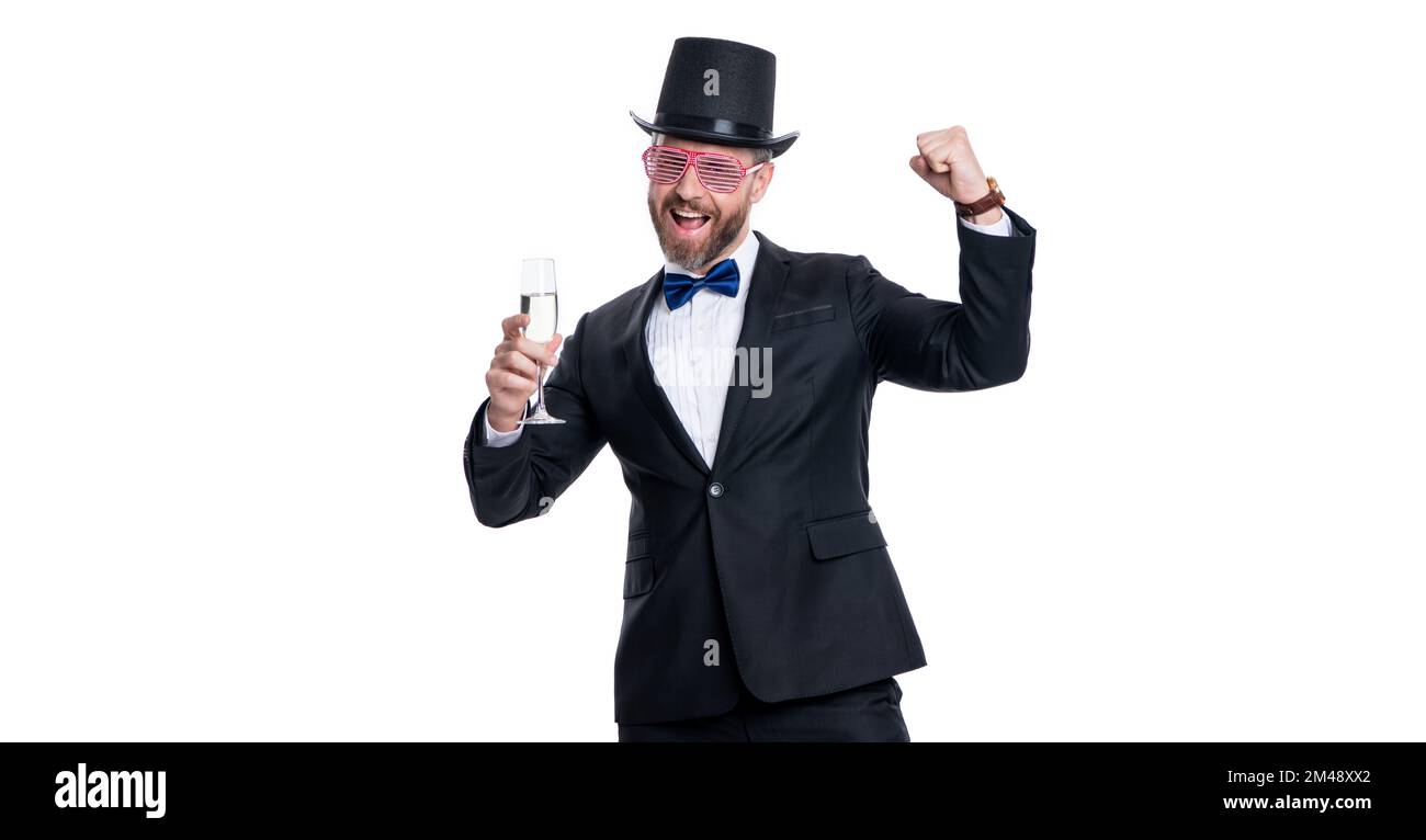 Showman partygoer hi-res stock photography and images - Alamy