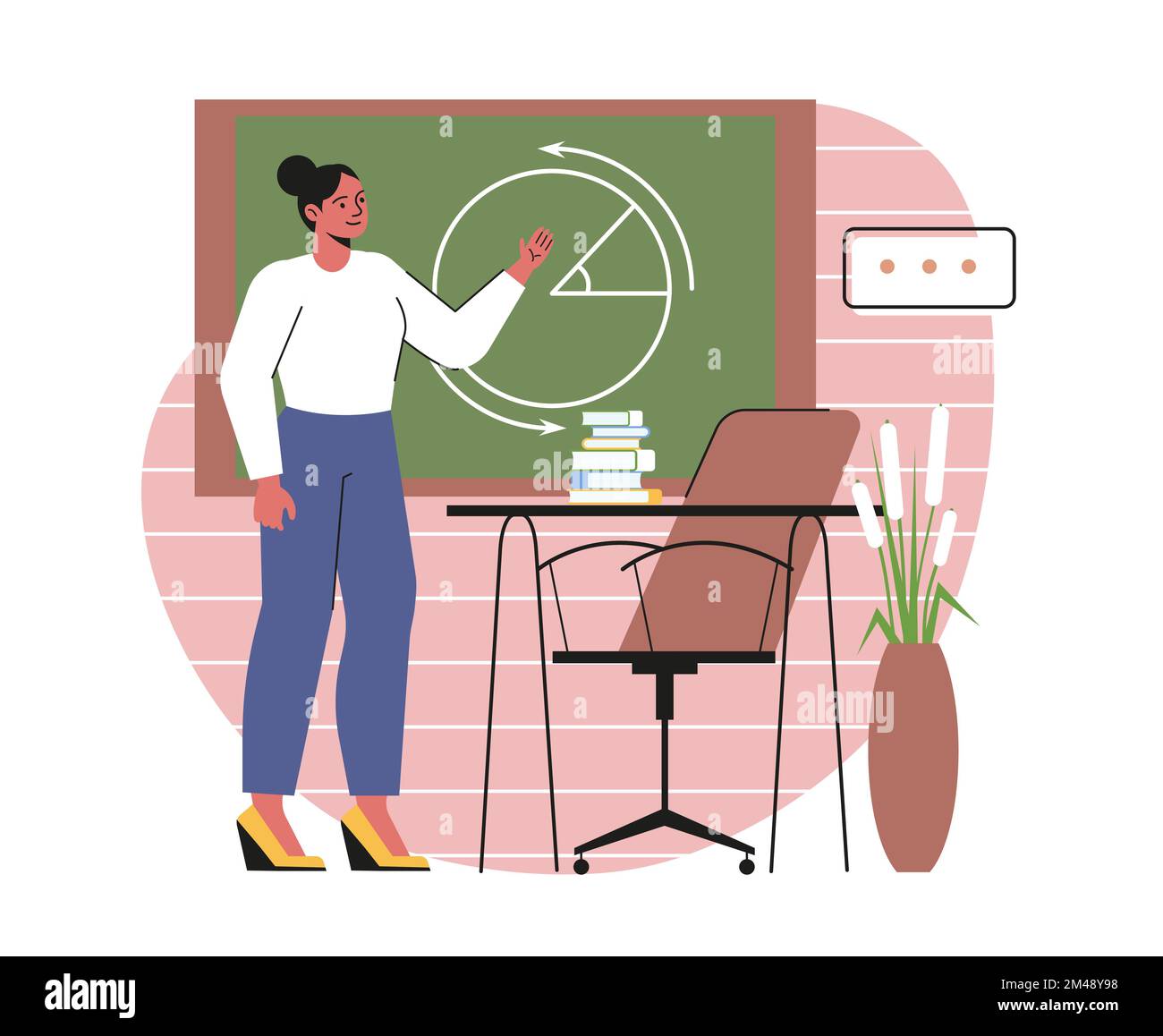 School teacher profession Stock Vector Image & Art - Alamy
