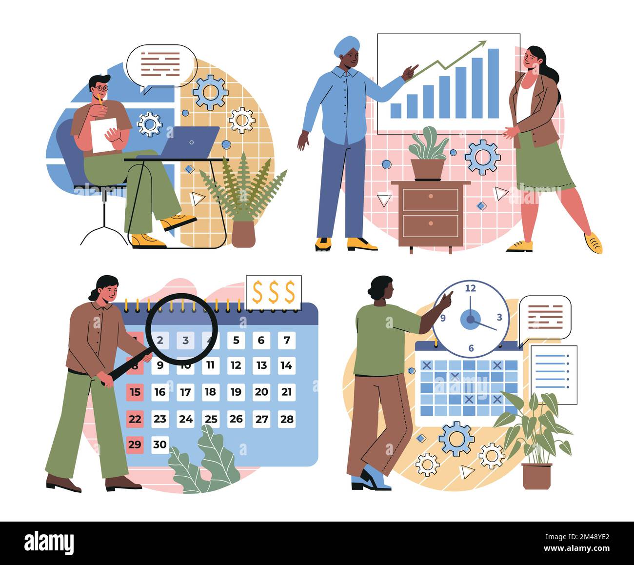 Business management concept Stock Vector Image & Art - Alamy