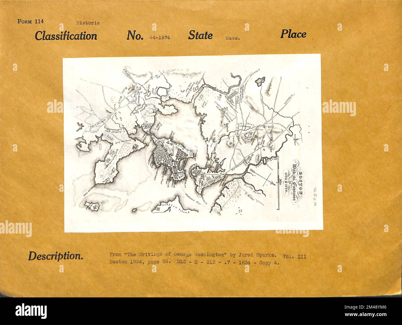 1775 boston map hi-res stock photography and images - Alamy