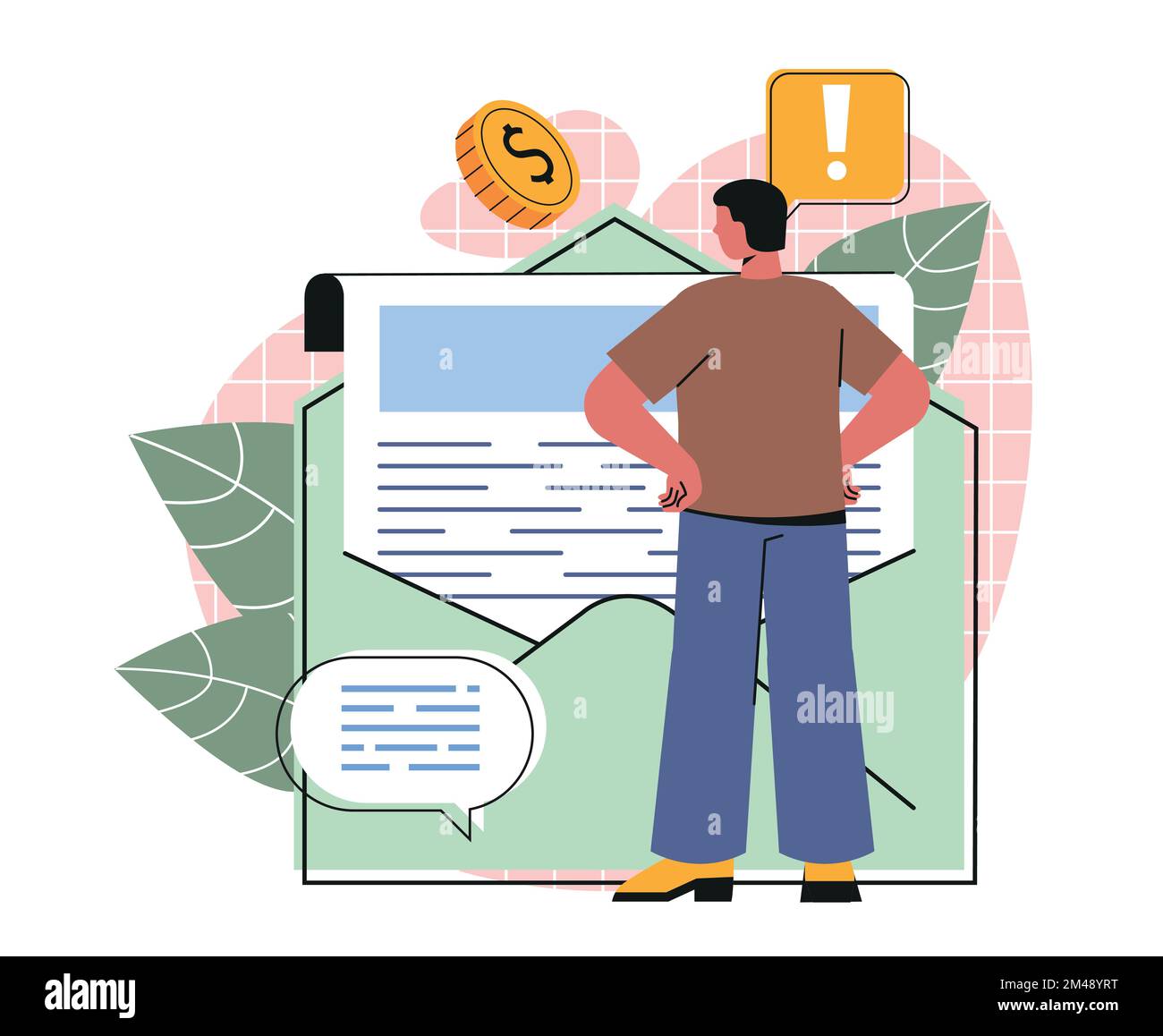 Credit report concept Stock Vector Image & Art - Alamy