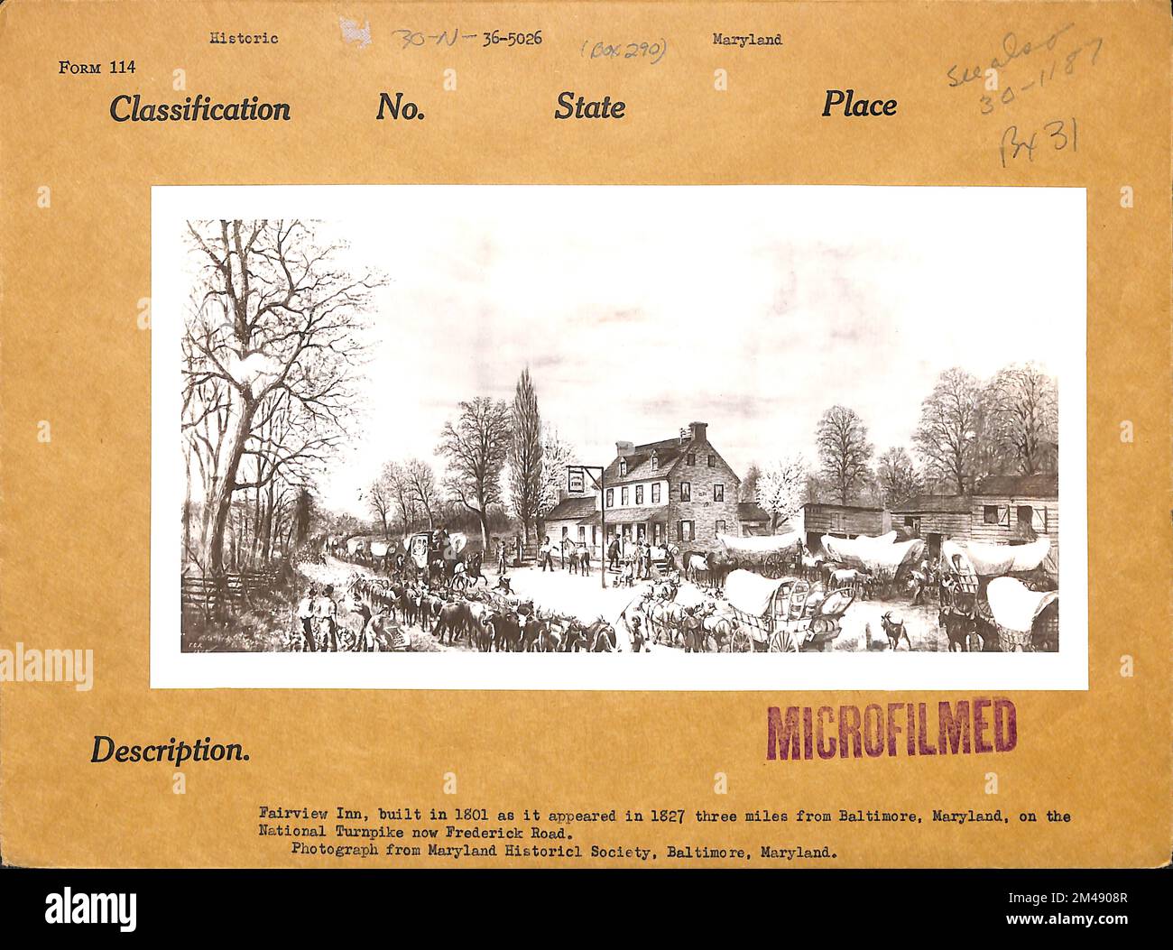 The fairview inn 1827 hi-res stock photography and images - Alamy