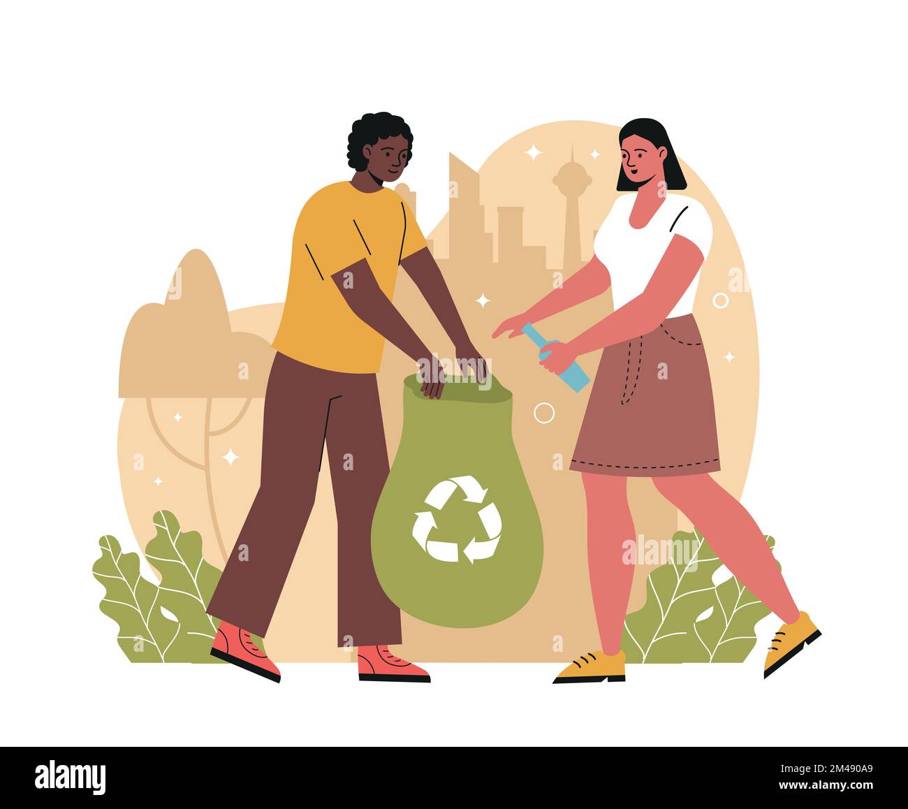 Diverse work environment Stock Vector Images - Alamy