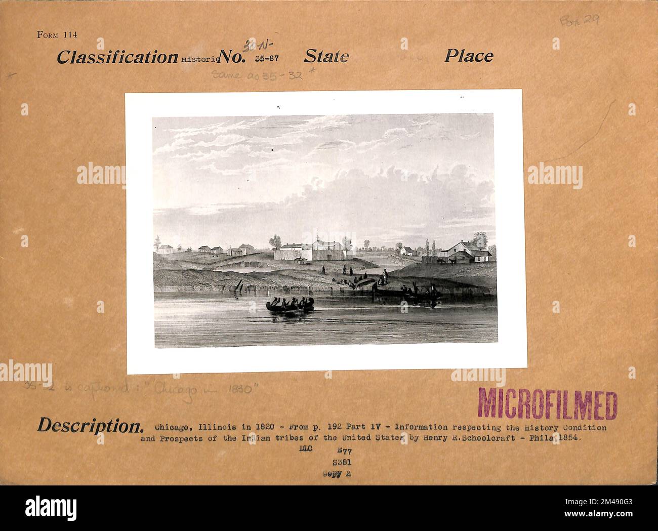 Illinois tribes map hi-res stock photography and images - Alamy