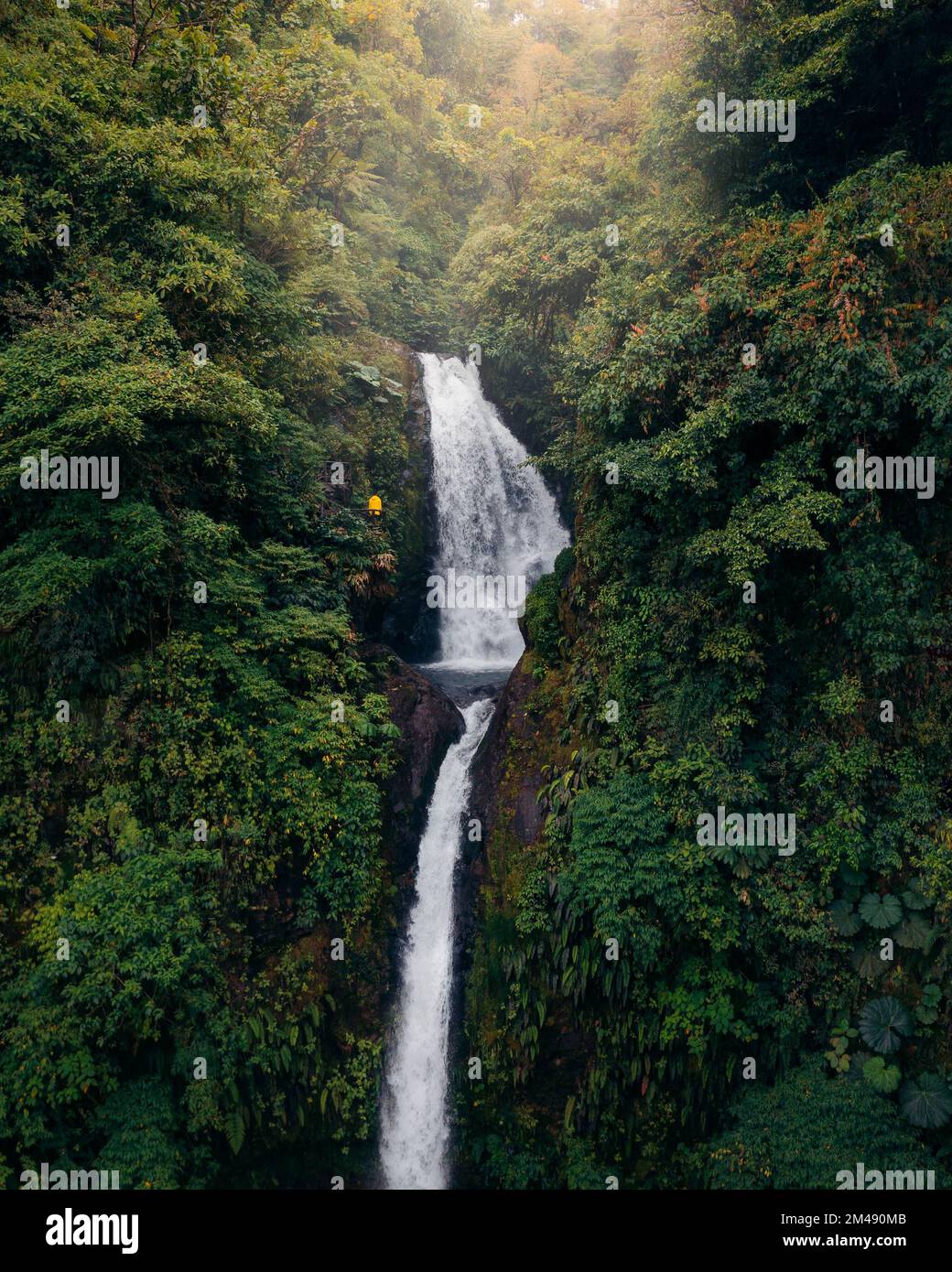 Aerial vertical shot waterfall hi-res stock photography and images - Alamy