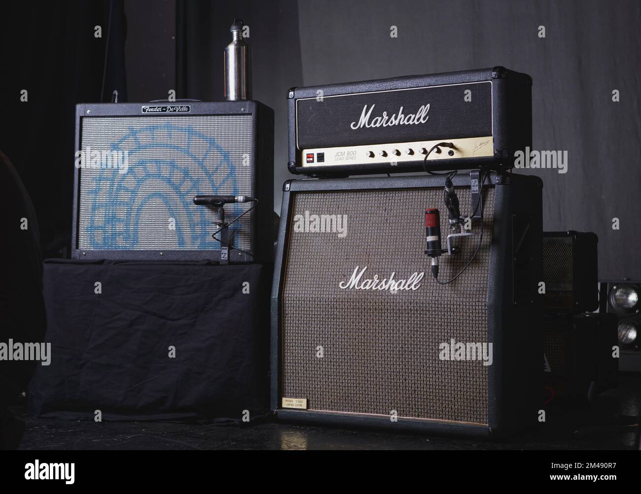 A Marshall JCM 800 Lead Series amplifier used by John Butler Stock ...