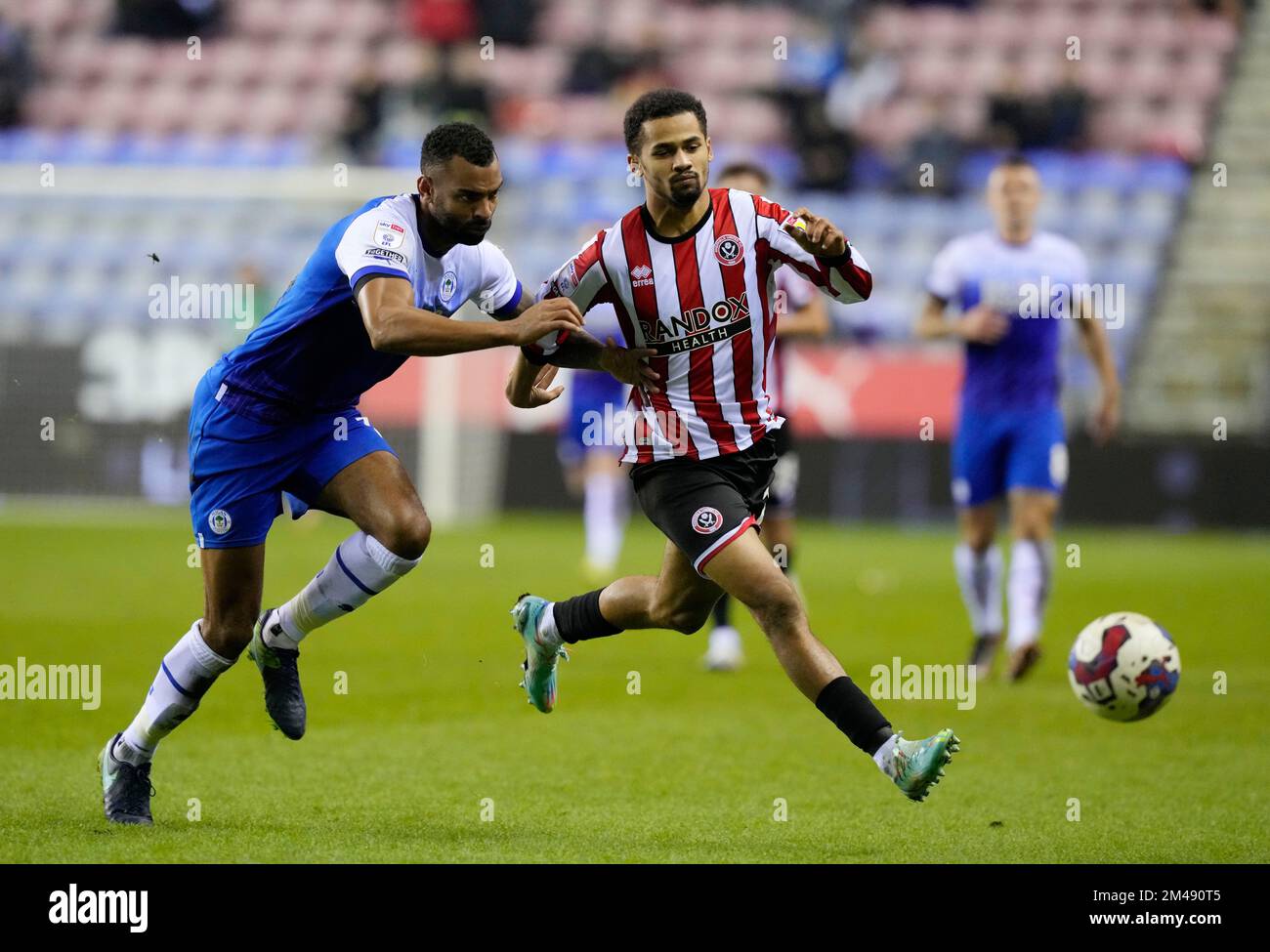 Wigan, England, 19th December 2022. lliman Ndiaye of Sheffield Utd ...