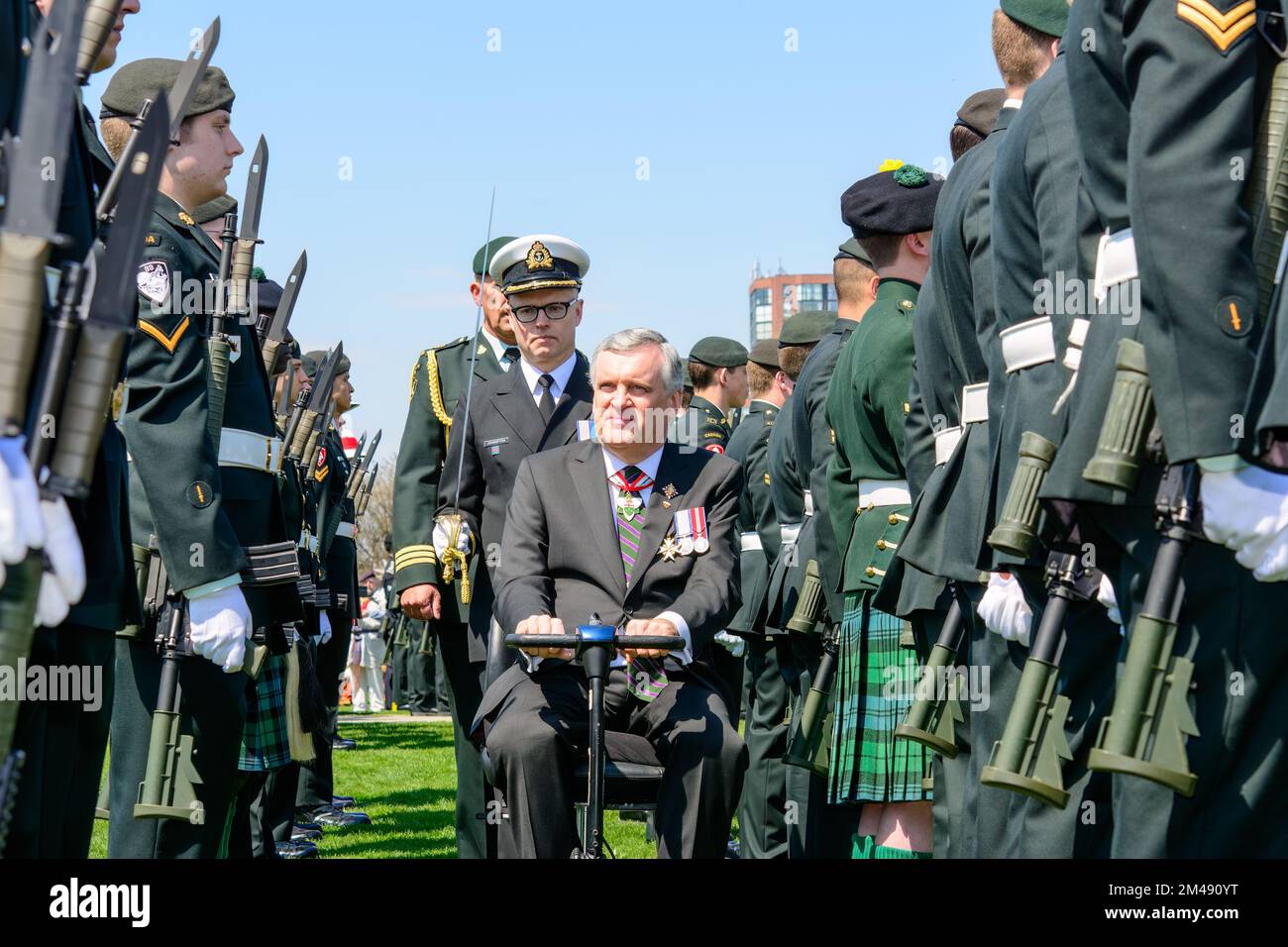 David Onley. The image was taken during the celebrations for the 200th ...