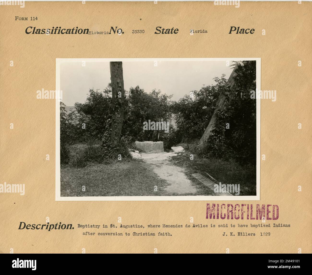 Florida native americans missionary hi-res stock photography and images ...